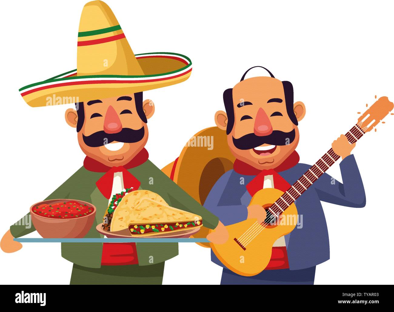 mexican traditional culture icon cartoon Stock Vector Image & Art - Alamy