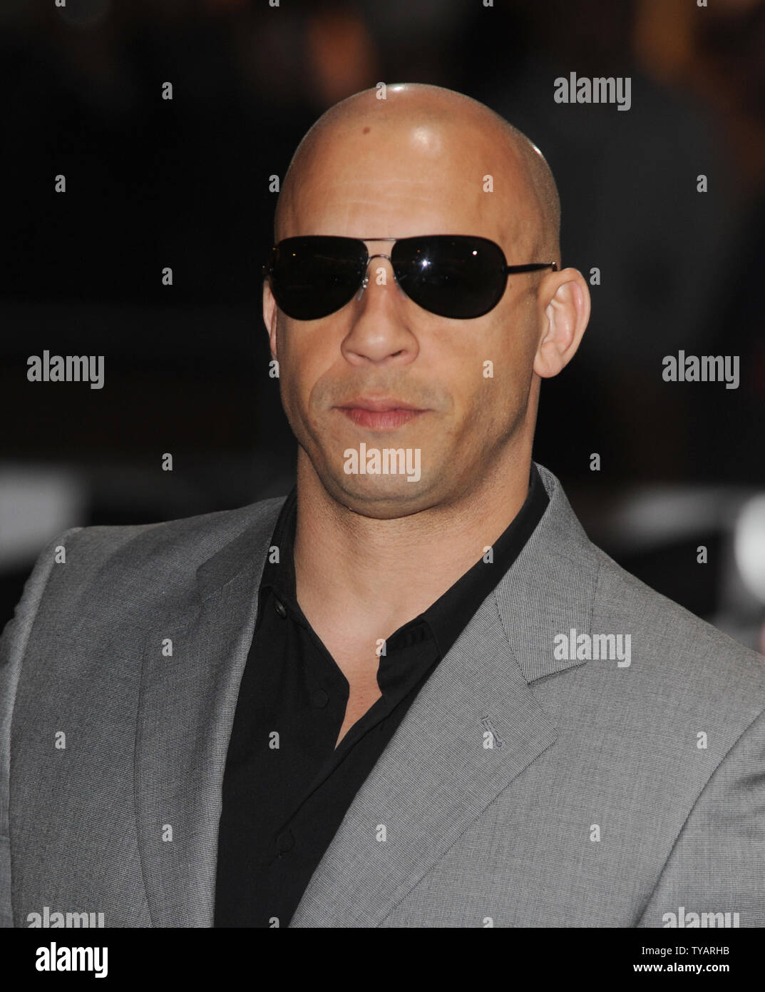 American actor Vin Diesel attends the premiere of "Fast And Furious" at ...