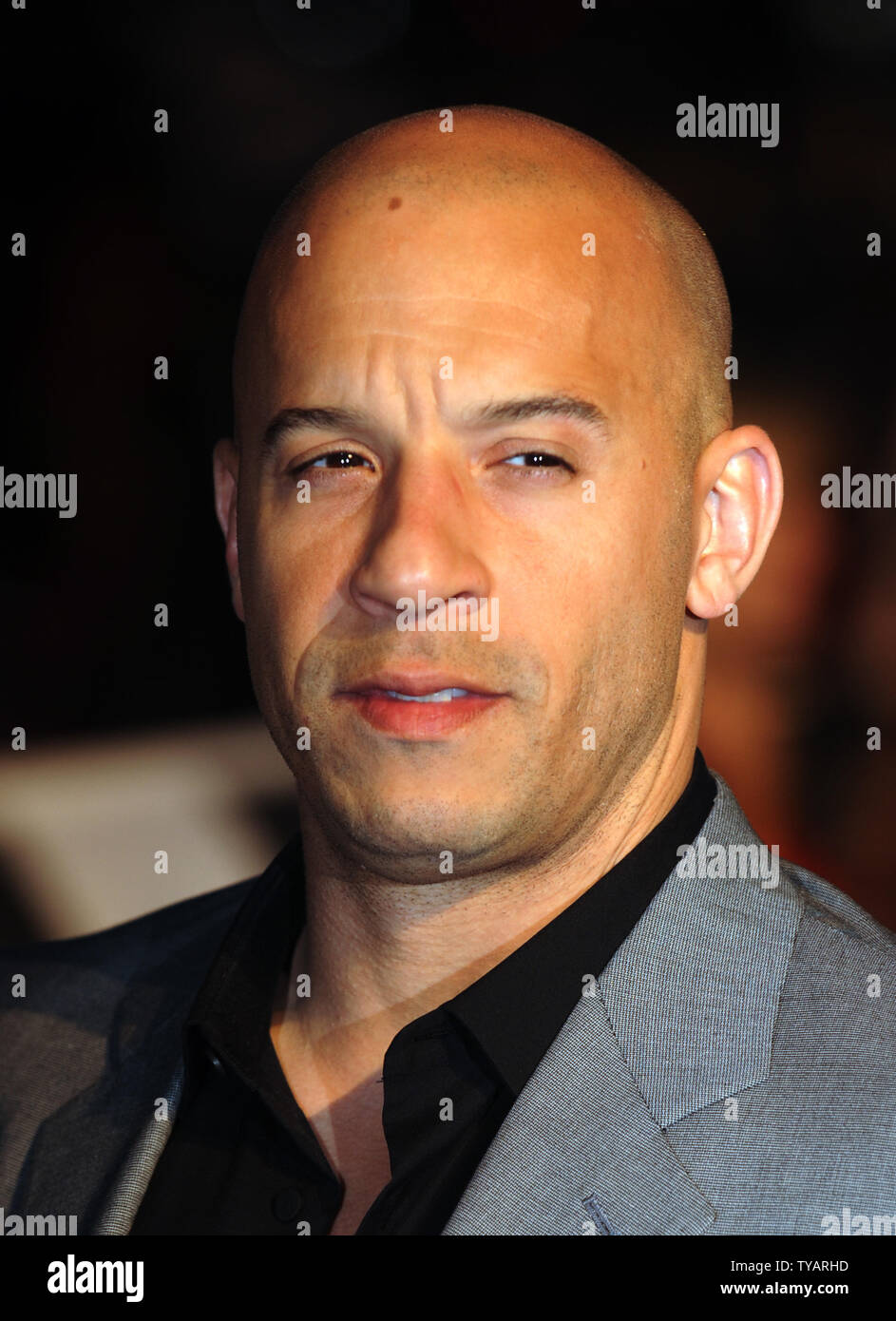 American actor Vin Diesel attends the premiere of "Fast And Furious" at ...