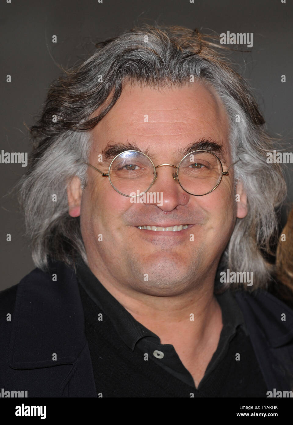 British director Paul Greengrass attends the world premiere of "The ...