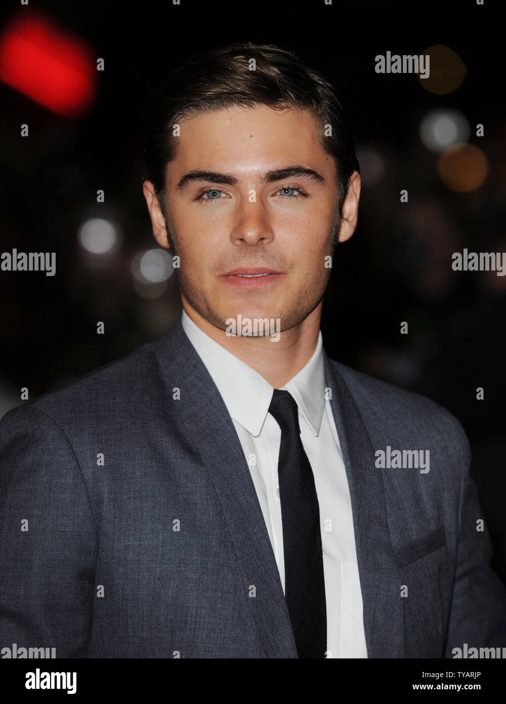 American actor Zac Efron attends the premiere of "17 Again" at Odeon ...