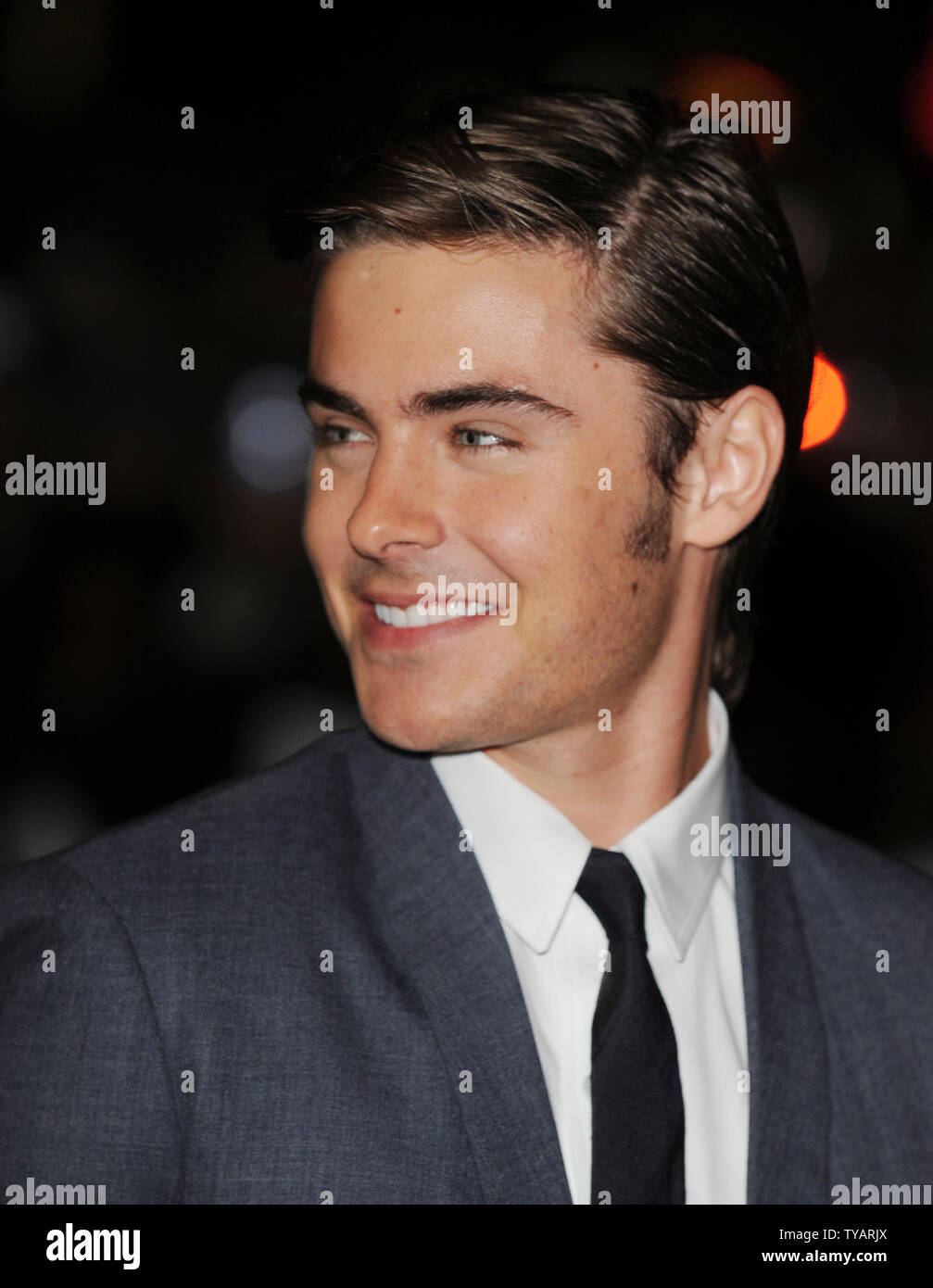 American actor Zac Efron attends the premiere of "17 Again" at Odeon ...