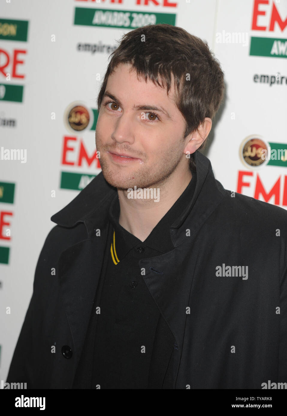 British actor Jim Sturgess attends the "Empire Film Awards" at ...