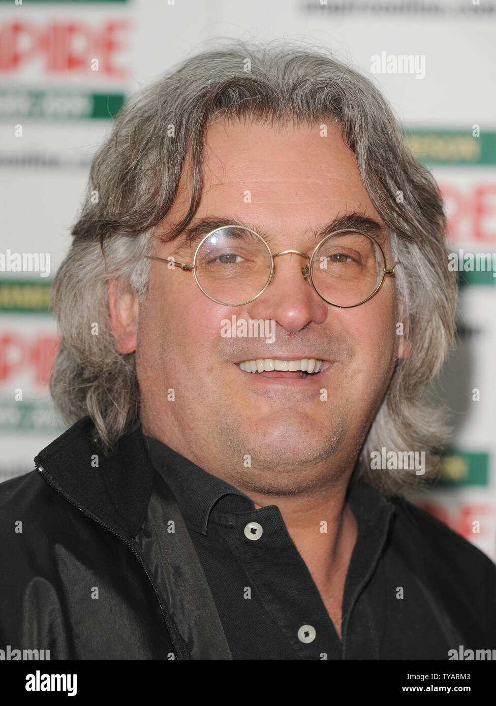 British director Paul Greengrass attends the "Empire Film Awards" at ...