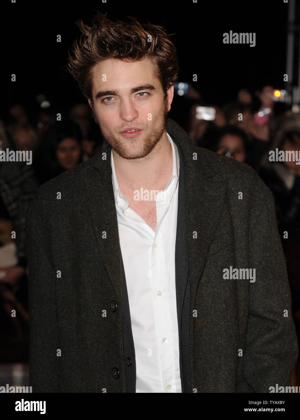 American actor Robert Pattinson attends "The Twilight Saga: New Moon ...