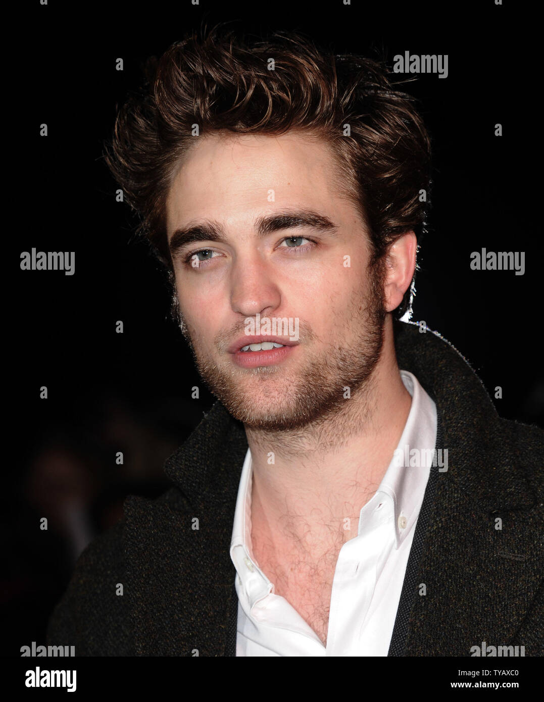 American actor Robert Pattinson attends "The Twilight Saga: New Moon ...