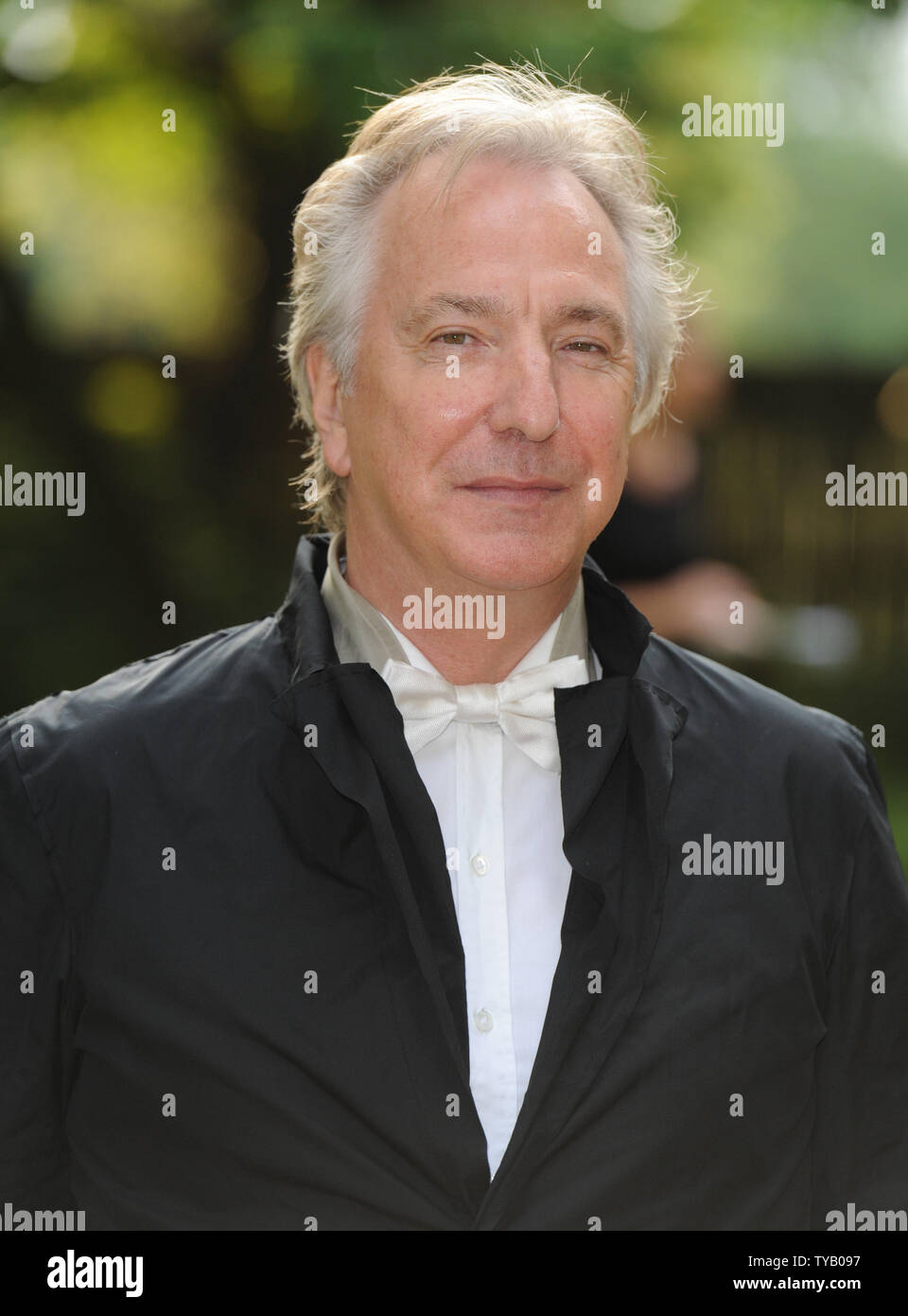 British actor Alan Rickman attends the "Raisa Gorbachev Foundation ...