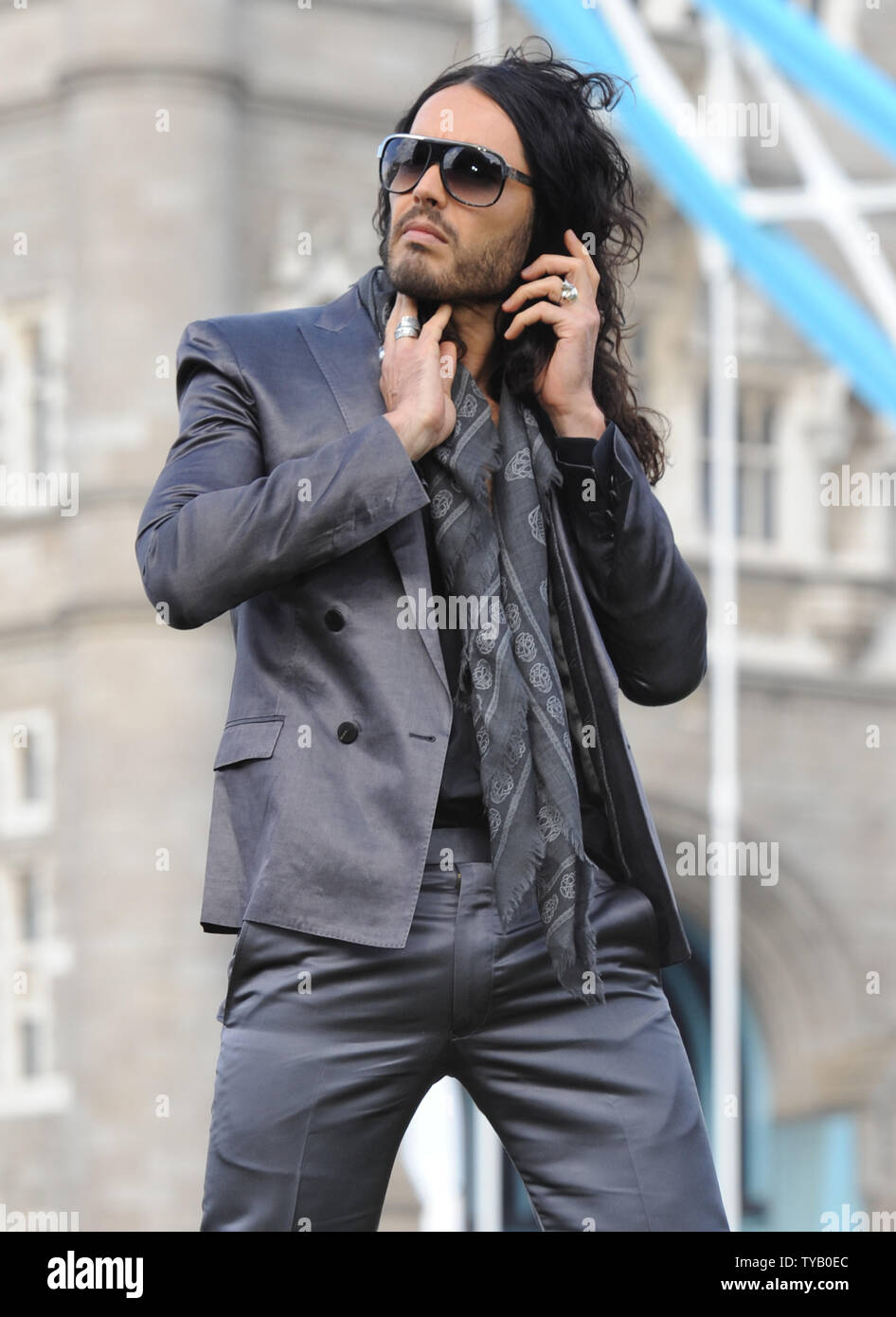 British actor/comedian Russell Brand attends a photocall for "Get Him ...