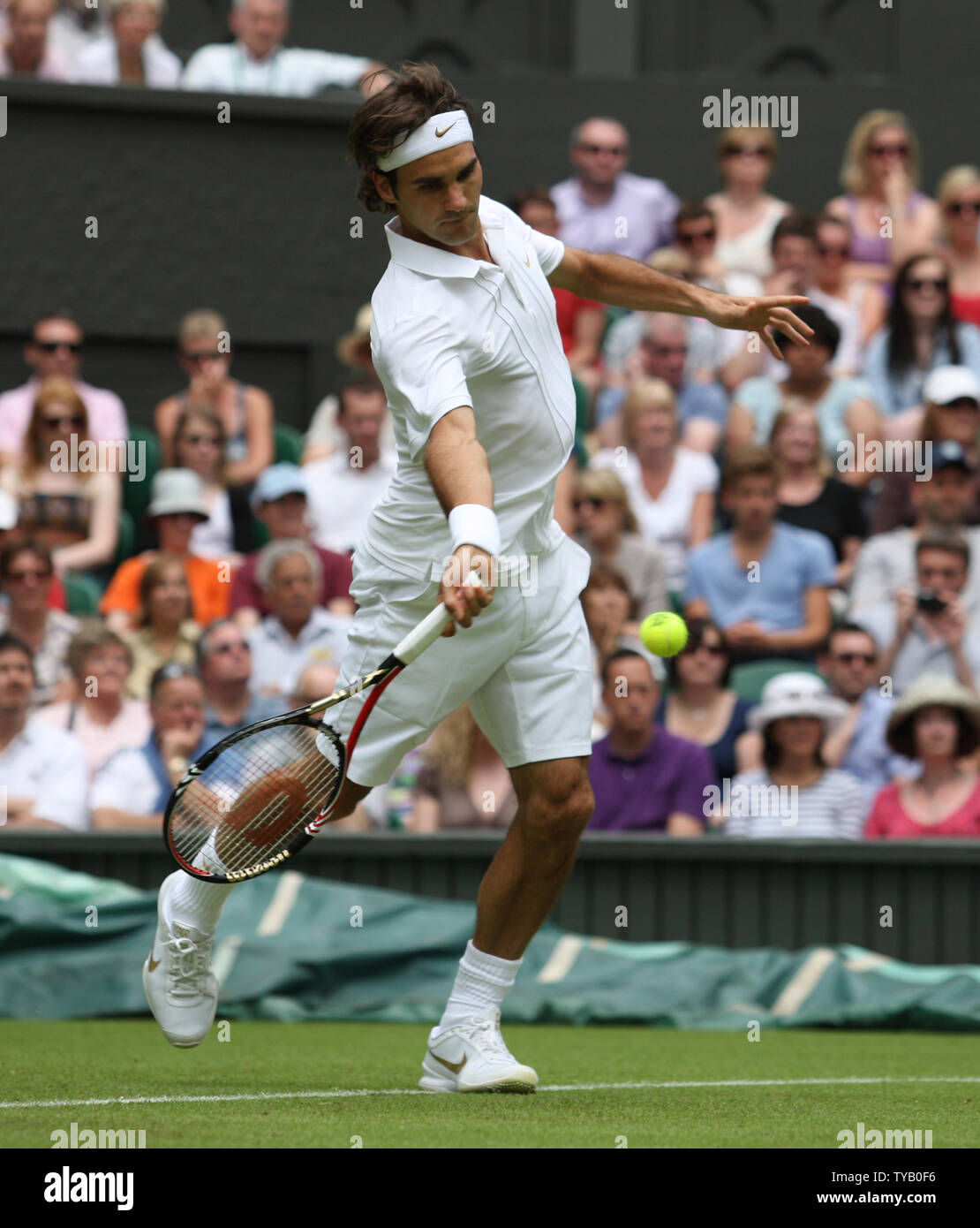 Roger Federer Forehand Wimbledon