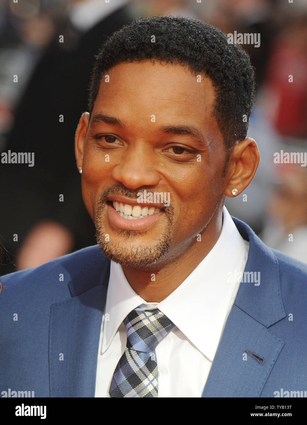 American actor Will Smith attends the premiere of "The Karate Kid" at ...