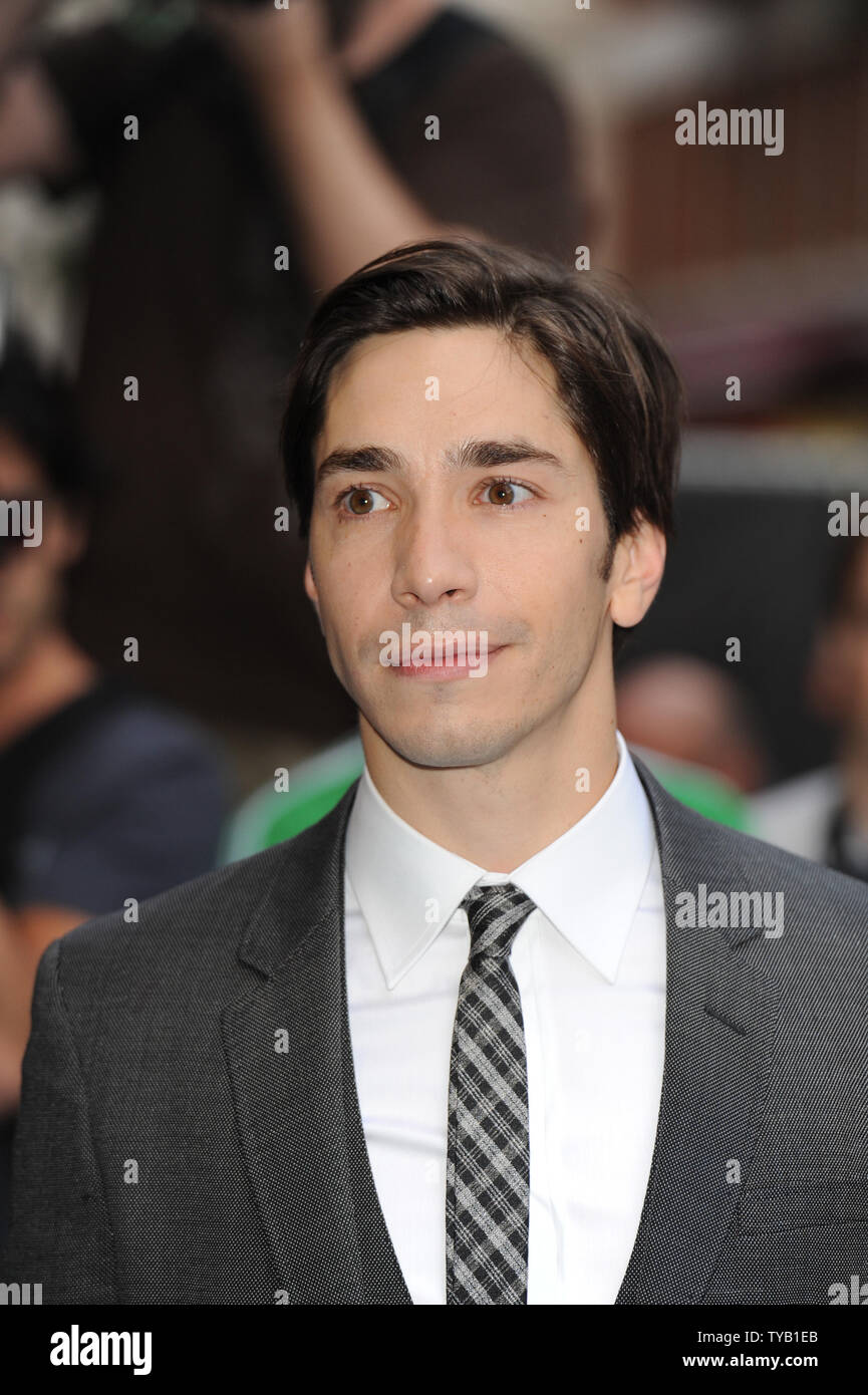 American actor Justin Long attend the world premiere of "Going The ...