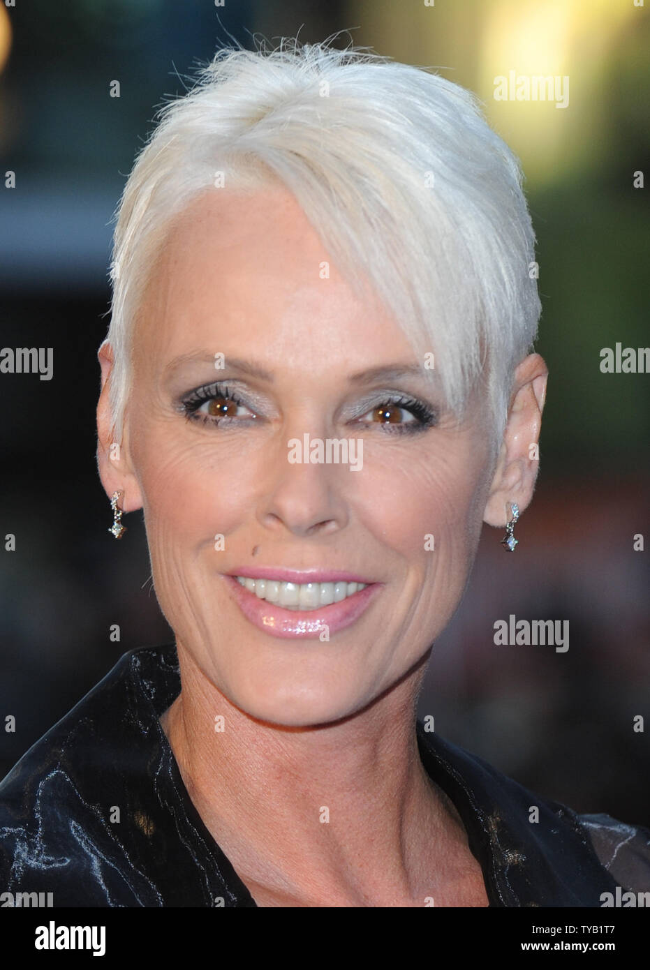 Danish actress Brigitte Nielsen attends the premiere of "The Death And ...