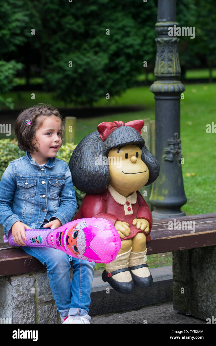 Mafalda monument hi-res stock photography and images - Alamy