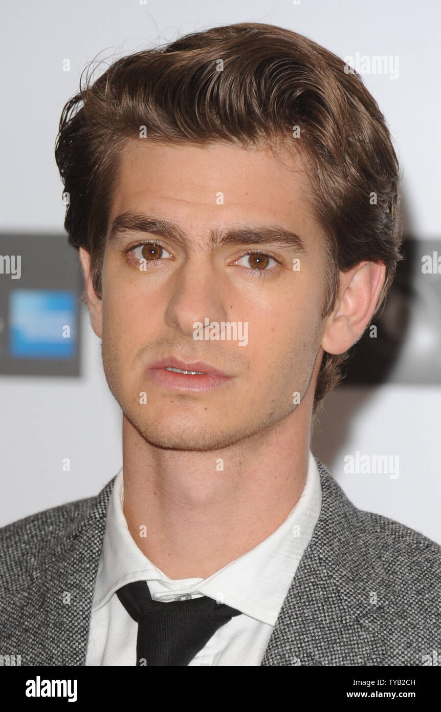 British actor Andrew Garfield attends a photocall for "Never Let Me Go ...