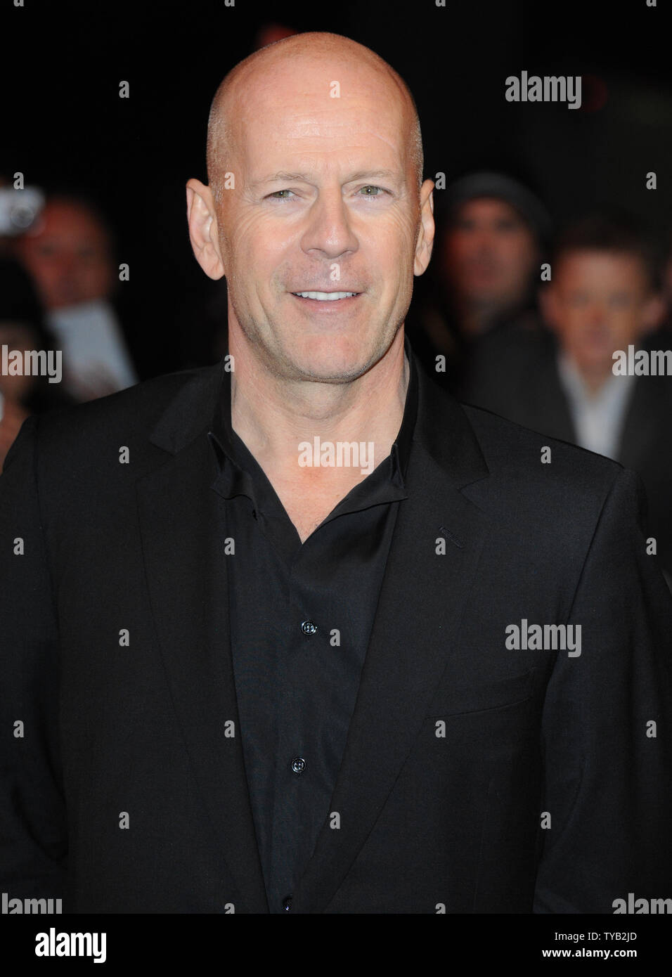 American actor Bruce Willis attends the premiere of "Red" at Royal ...