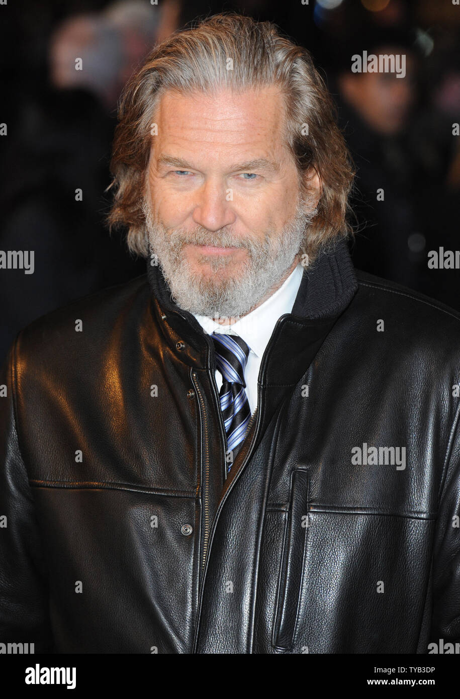 American actor Jeff Bridges attends the European premiere of "Tron ...