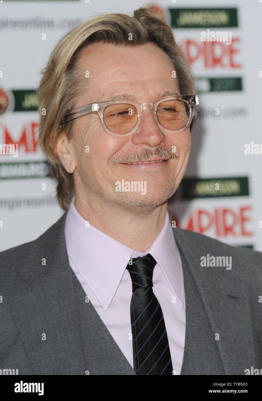 British actor Gary Oldman attends the "Empire Awards" at Grosvenor ...