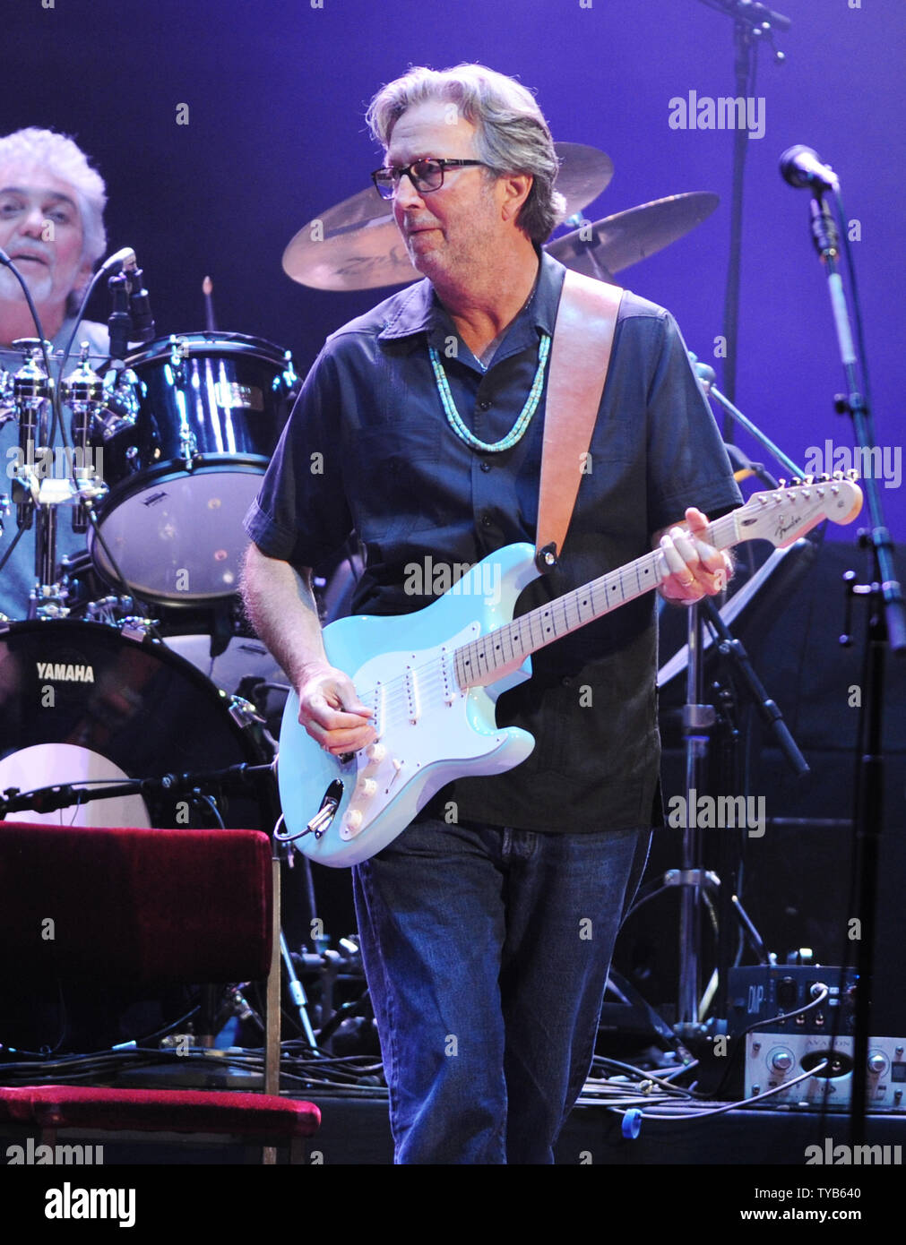 British singer/ guitarist Eric Clapton perfoms at Royal Albert Hall in ...