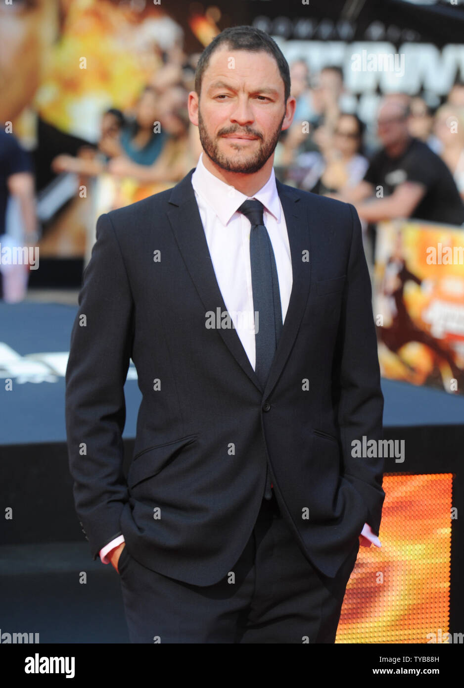 British actor Dominic West attends the premiere of "Johnny English ...