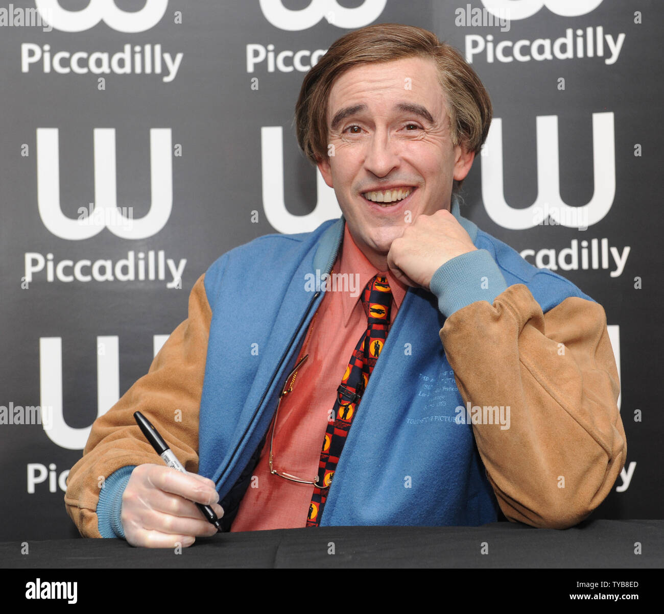 British actor/ comedian Steve Coogan aka Alan Partridge attends a ...
