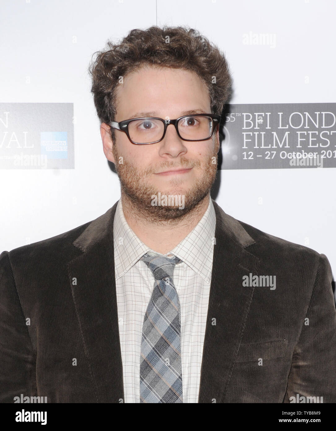 American actor Seth Rogen attends the premiere of "50/50" at BFI London ...