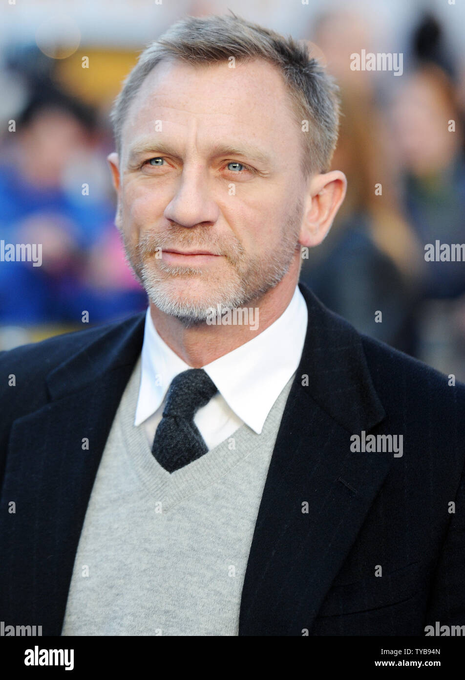 British actor Daniel Craig attends the premiere of "The Adventures Of ...