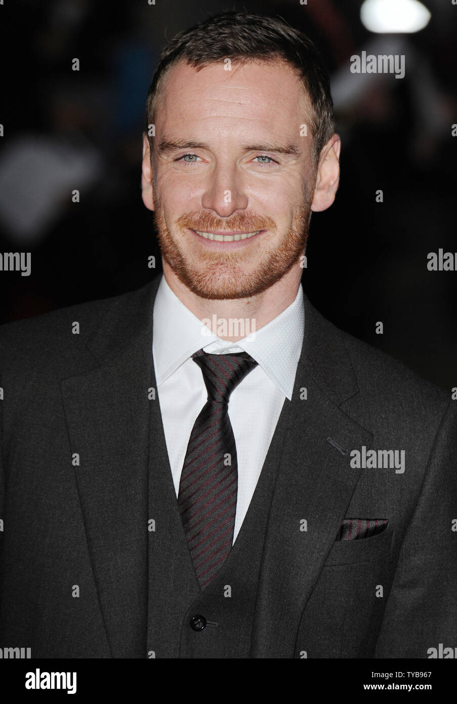 Irish-German actor Michael Fassbender attends the premiere of "A ...
