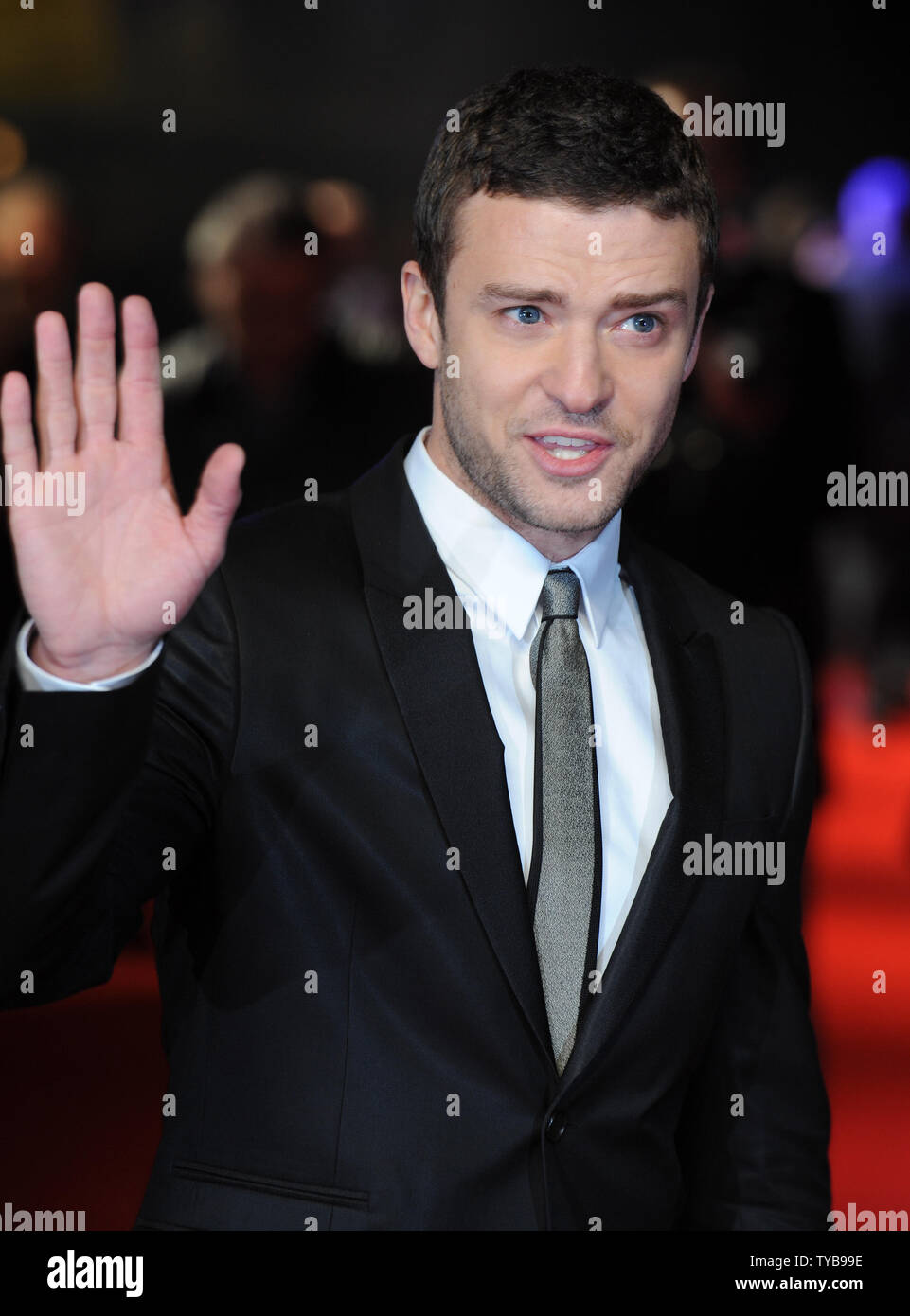 American singer/ actor Justin Timberlake attends the premiere of "In ...