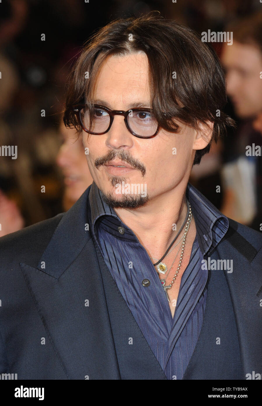 American actor Johnny Depp attend the premiere of "The Rum Diary" at ...