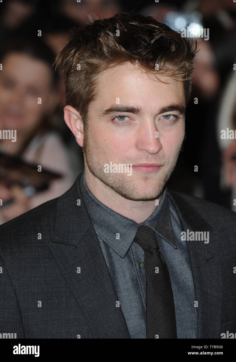 British actor Robert Pattinson attends the premiere of "The Twilight ...