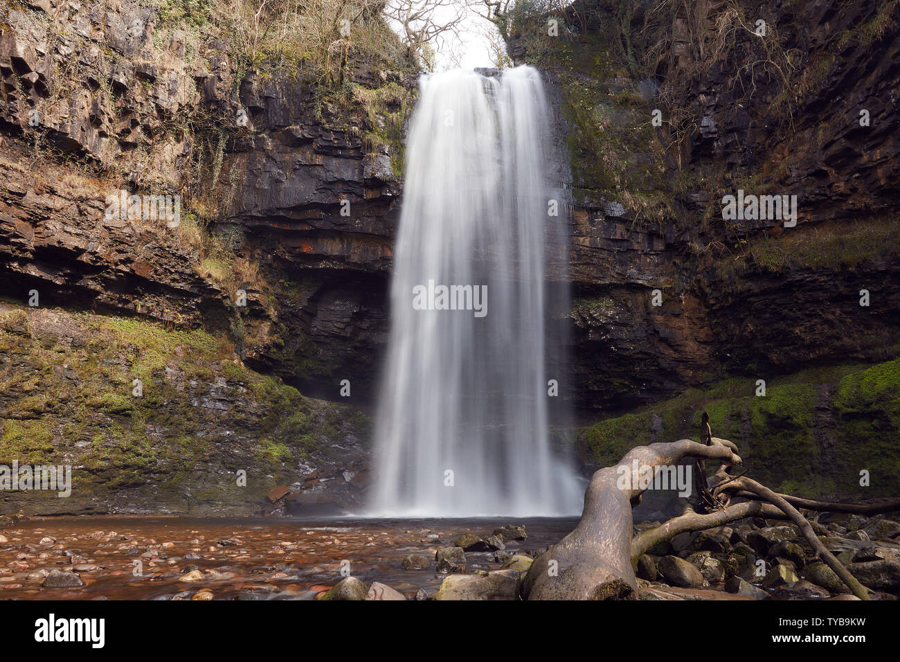 Welsh waterfalls hi-res stock photography and images - Alamy