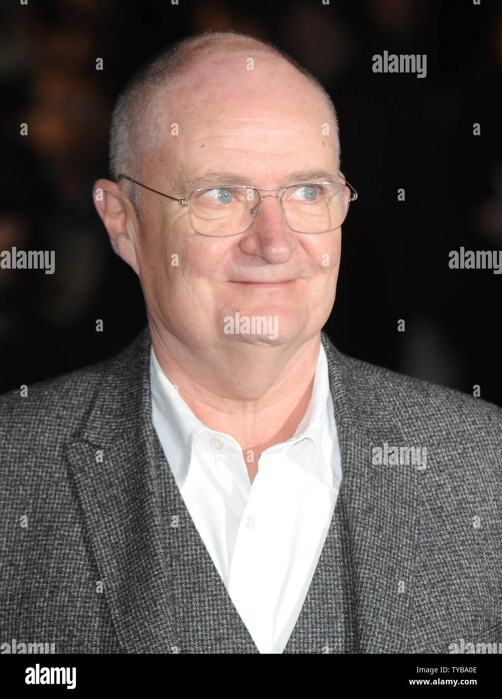 British actor Jim Broadbent attends the premiere of "The Iron Lady" at ...