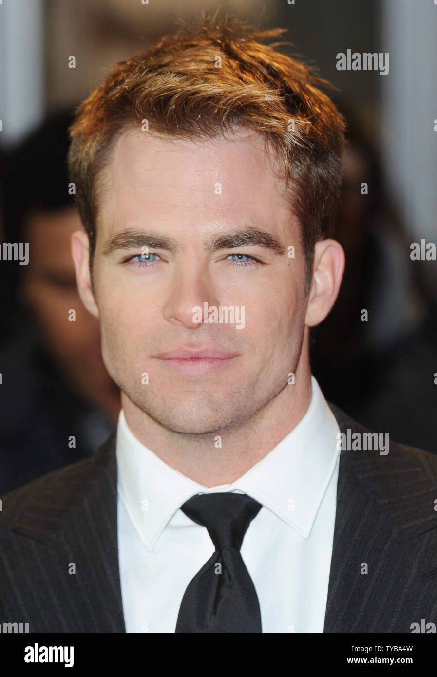American actor Chris Pine attends the premiere of "This Means War" at ...