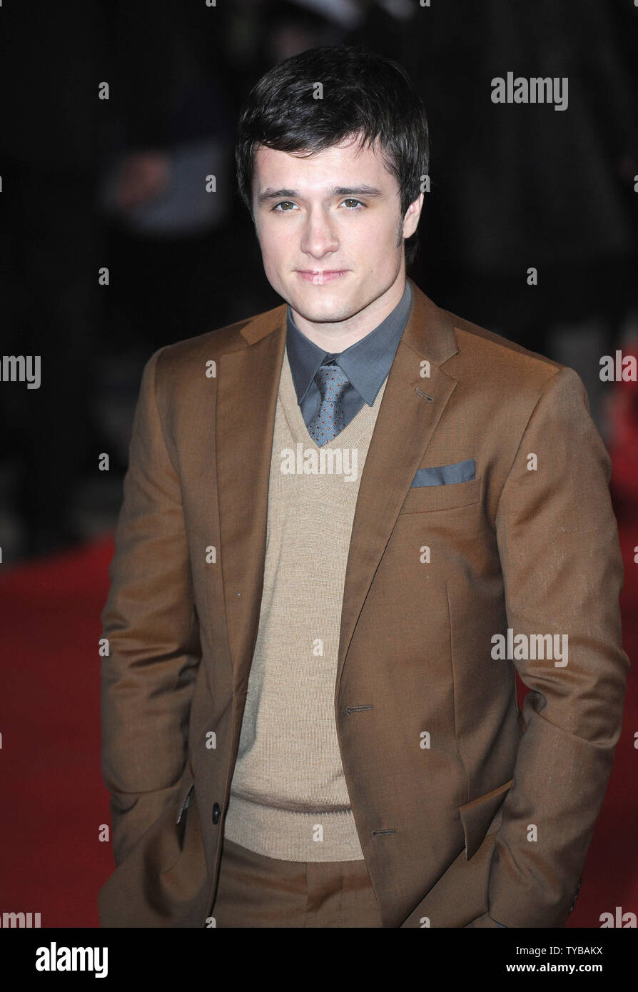 American actor Josh Hutcherson attends the European premiere of "The ...