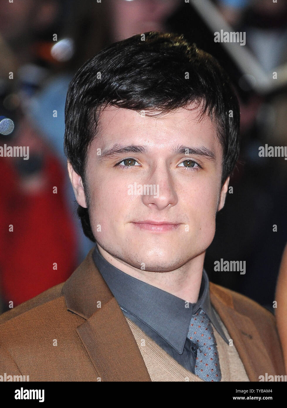 American actor Josh Hutcherson attends the European premiere of "The ...