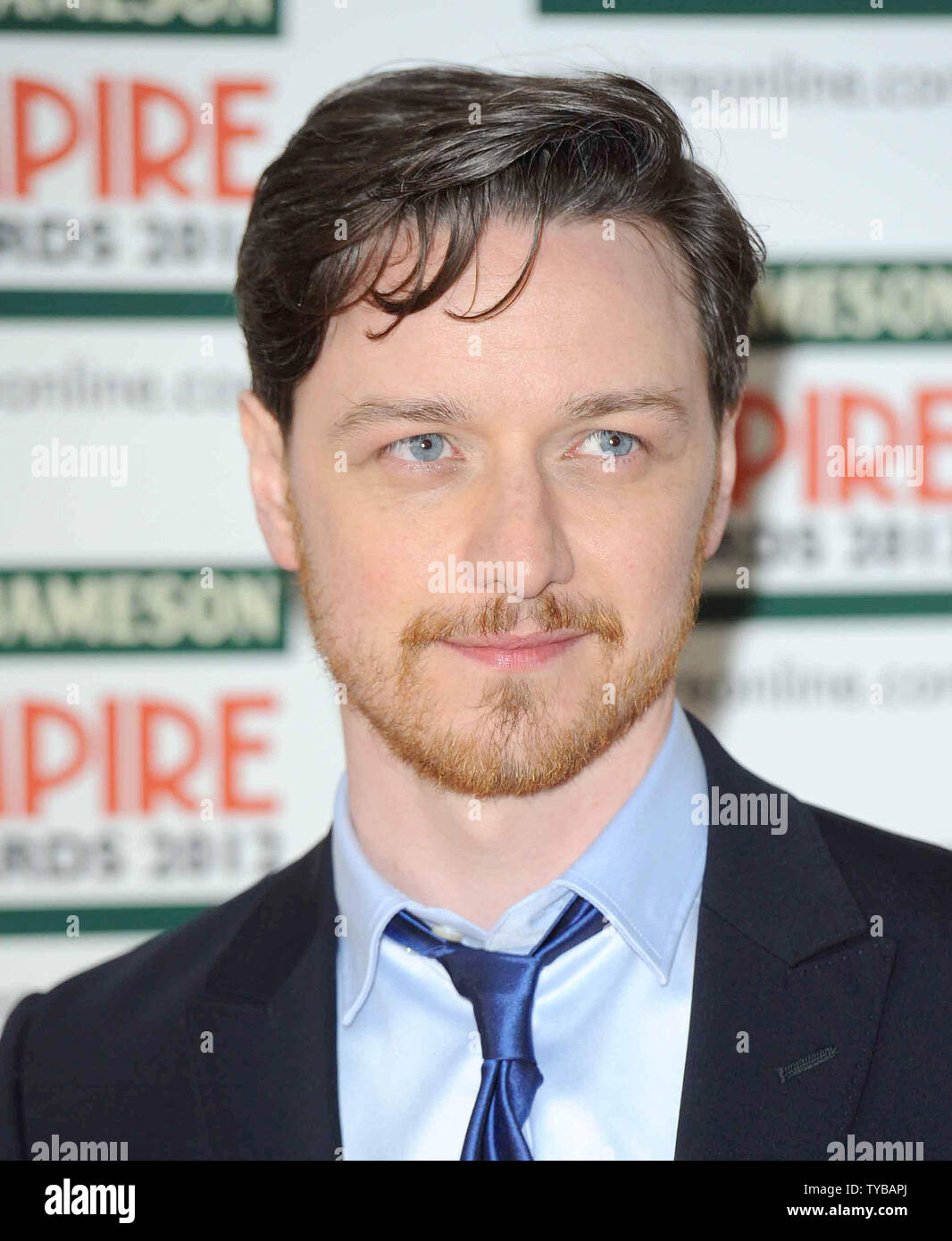 Scottish actor James McAvoy attends the "Empire Awards 2012" at ...