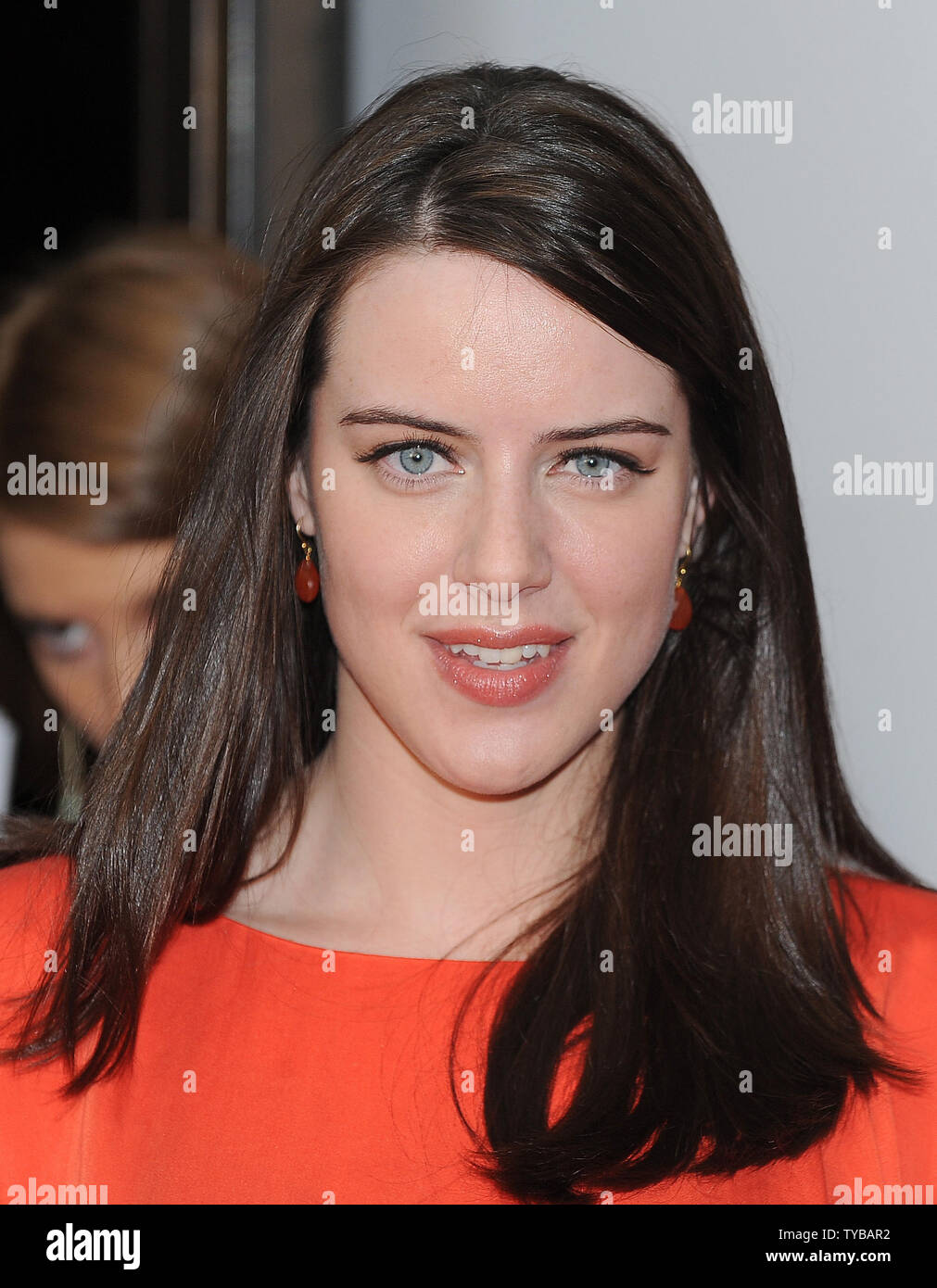 English actress Michelle Ryan attends the "Empire Awards 2012" at ...