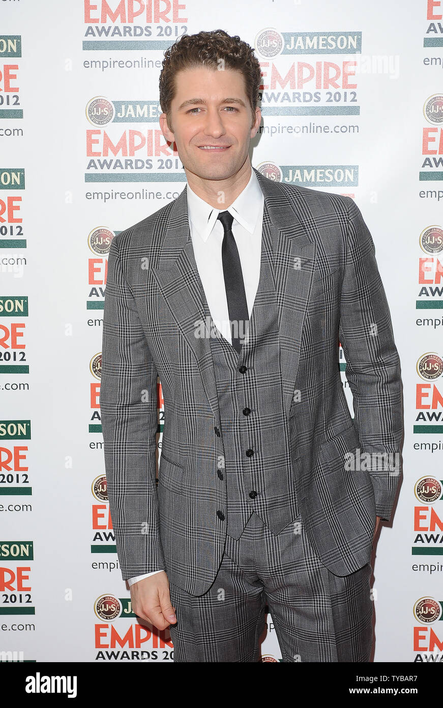 American actor Matthew Morrison attends the "Empire Awards 2012" at ...