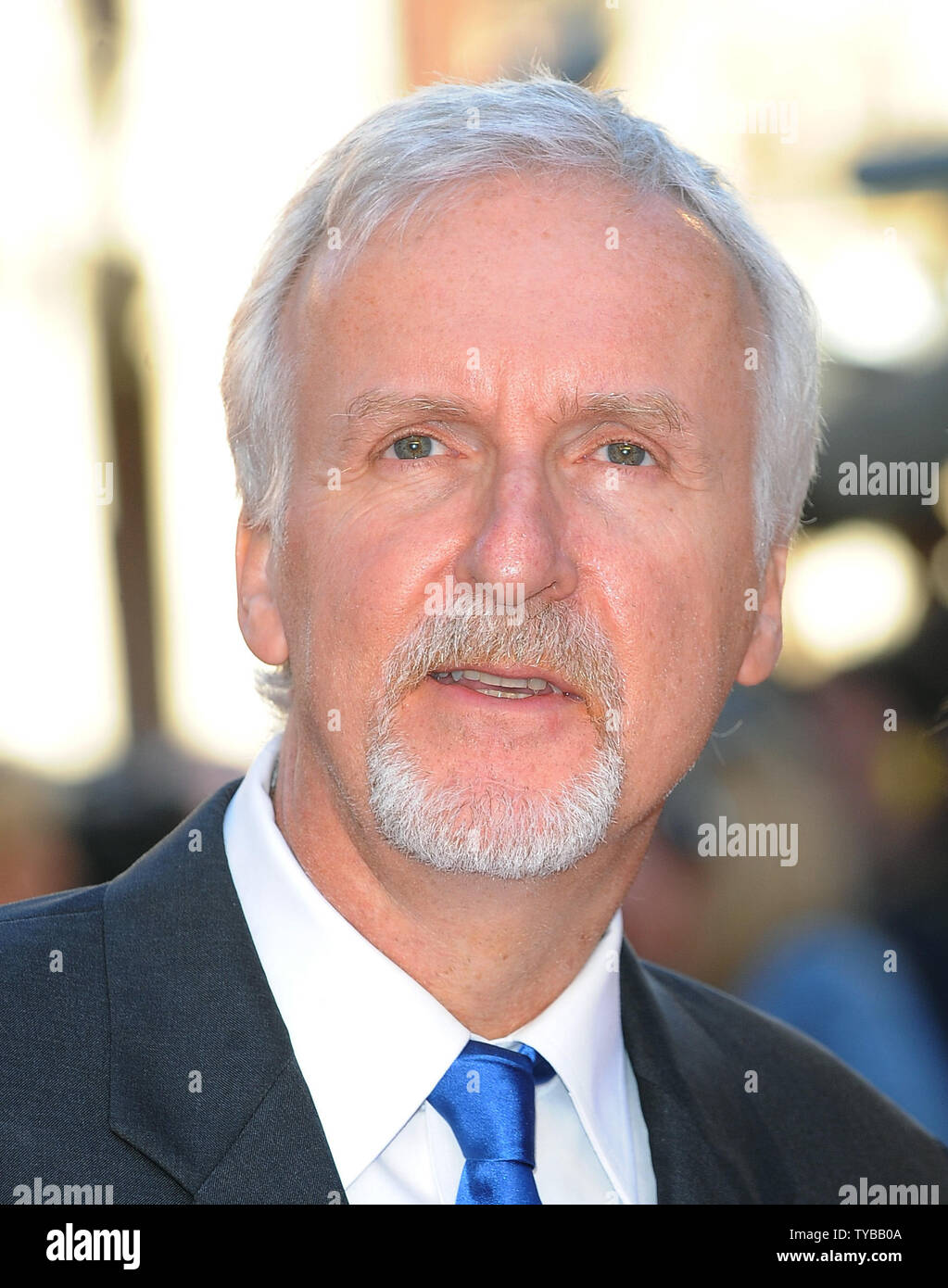 American director James Cameron attends the World Premiere of "Titanic ...