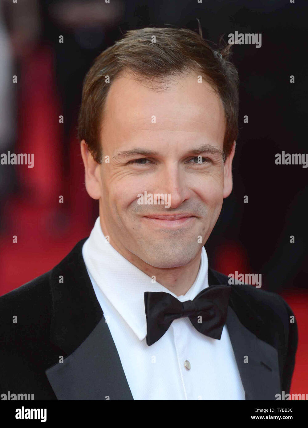 English actor Jonny Lee Miller attends "The Olivier Awards 2012" at The ...