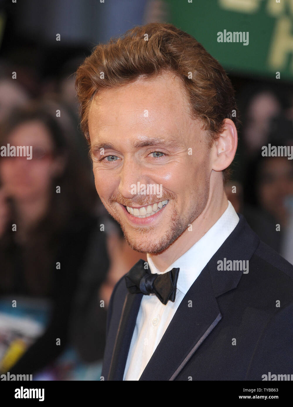 English actor Tom Hiddleston attends The European Premiere of "Marvel ...