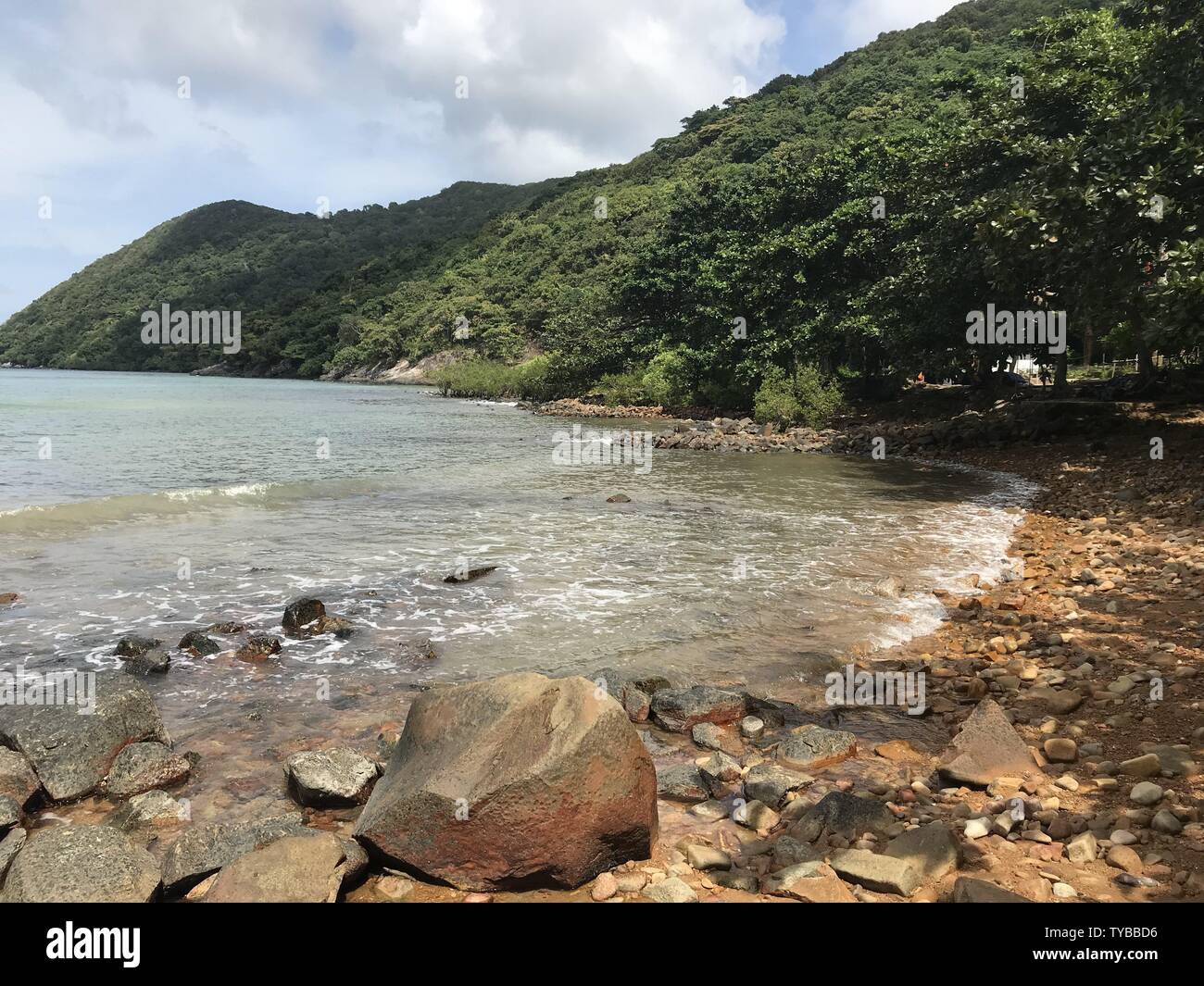 Lonely Ong Dung Beach in Con Dao Islands - former french colonial ...
