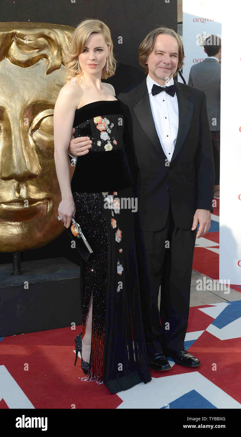 Australian actress Melissa George attends the "Arqiva British Academy ...