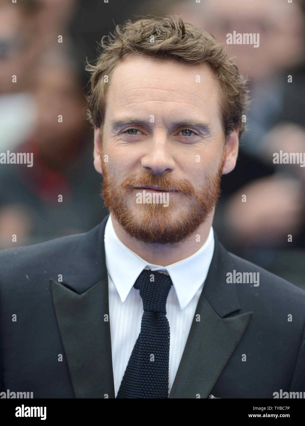 German-Irish actor Michael Fassbender attends the UK Premiere of ...