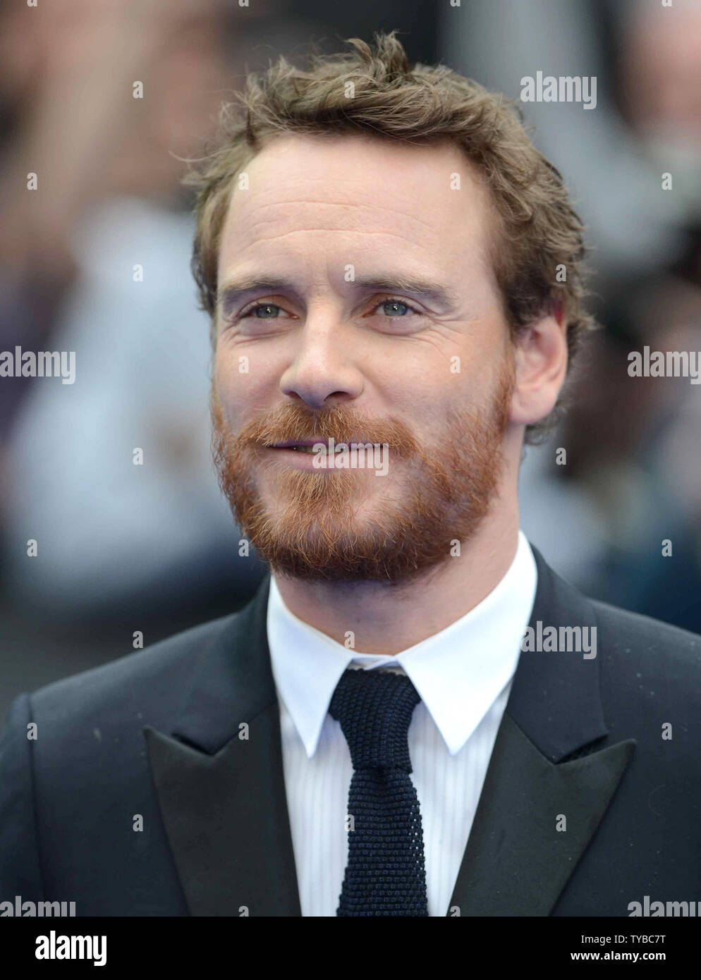 German-Irish actor Michael Fassbender attends the UK Premiere of ...