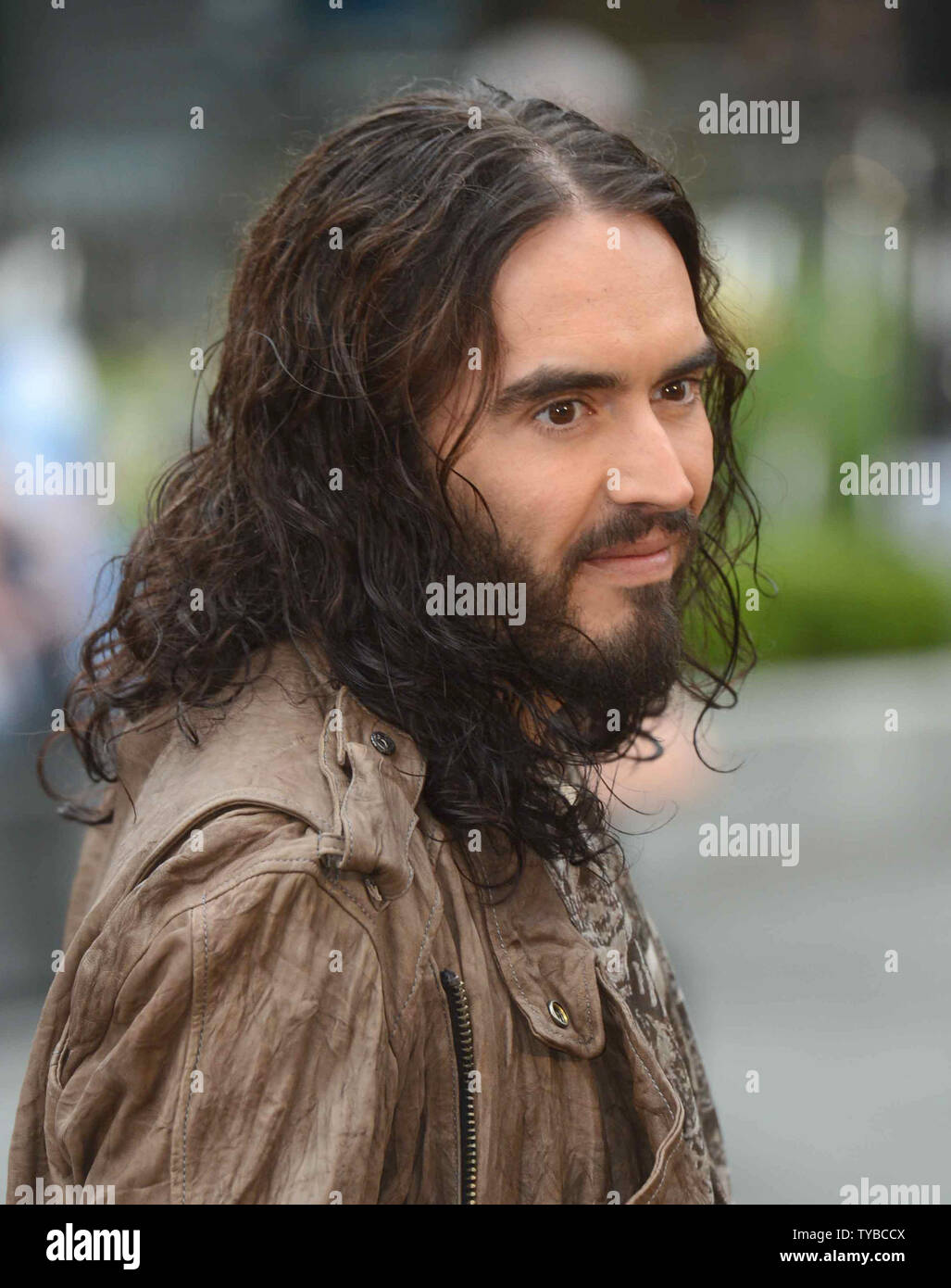 English comedian and actor Russell Brand attends the European Premiere ...