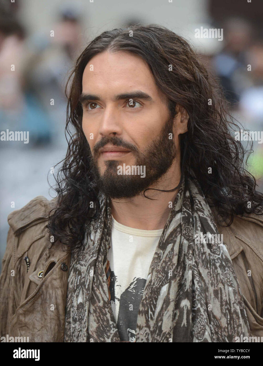 Russell brand comedian actor hi-res stock photography and images - Alamy