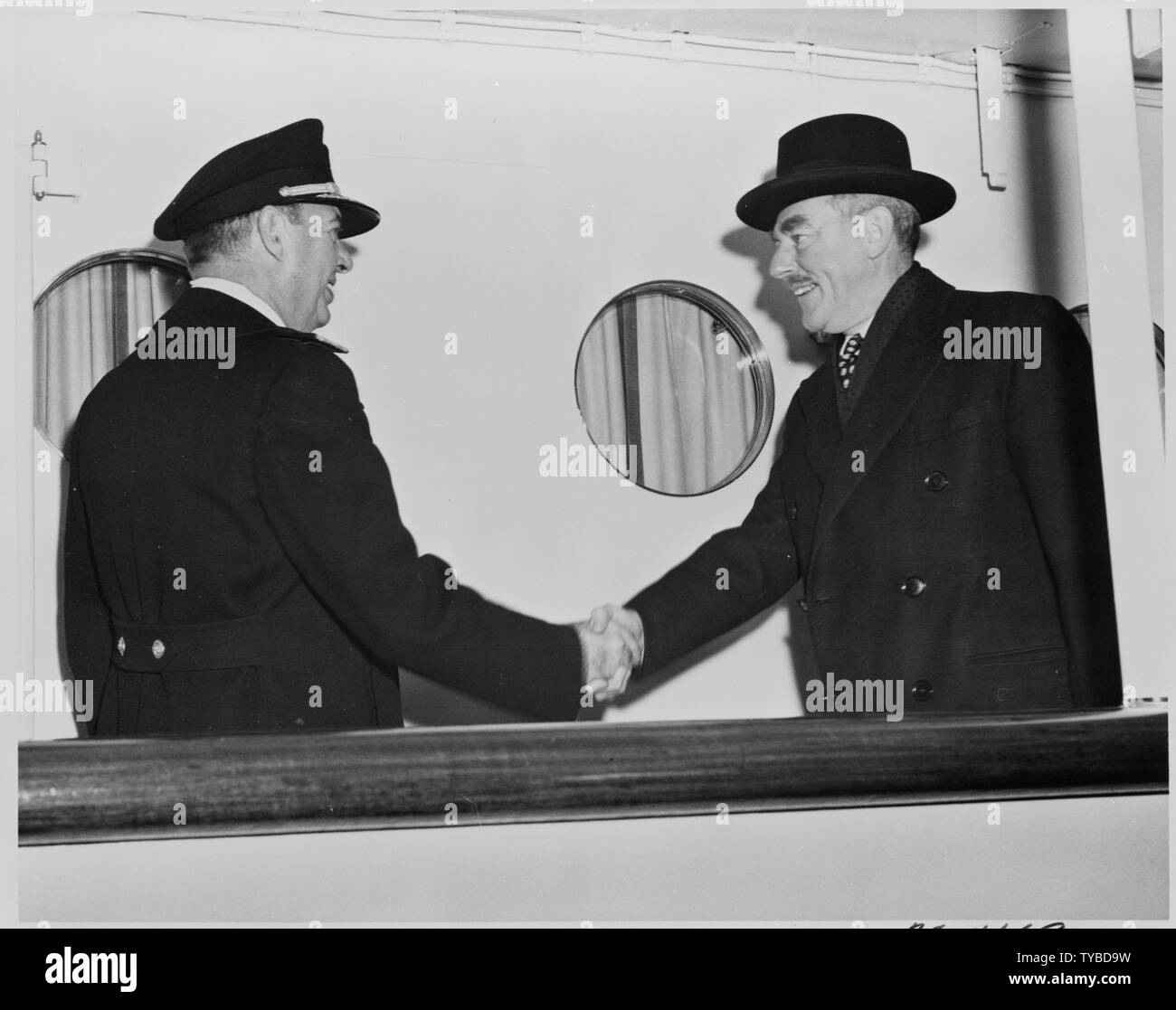 Photograph of Admiral Robert Dennison, Naval Aide to the President ...