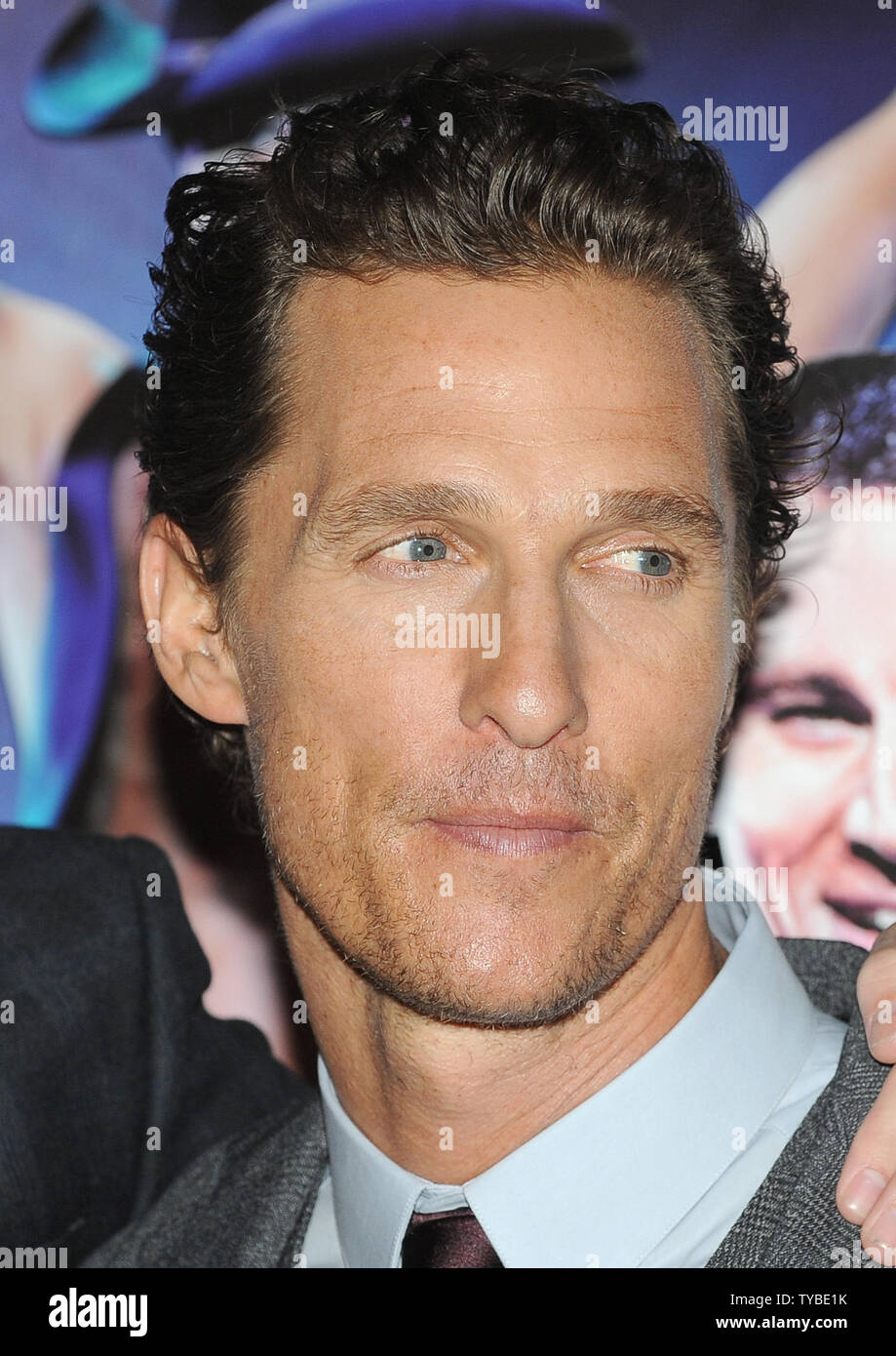 American actor Matthew McConaughey attends the European premiere of ...