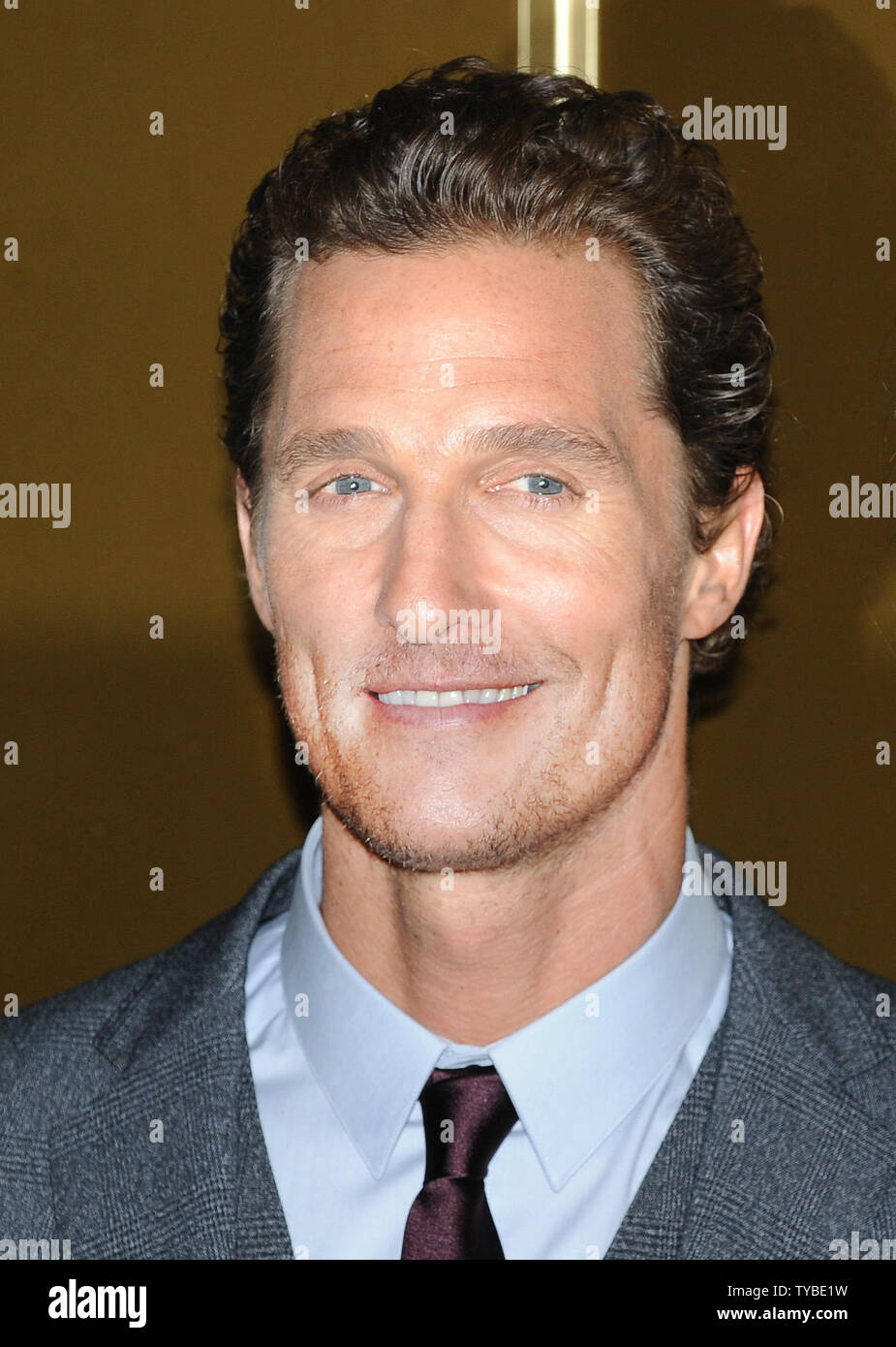 American actor Matthew McConaughey attends the European premiere of ...